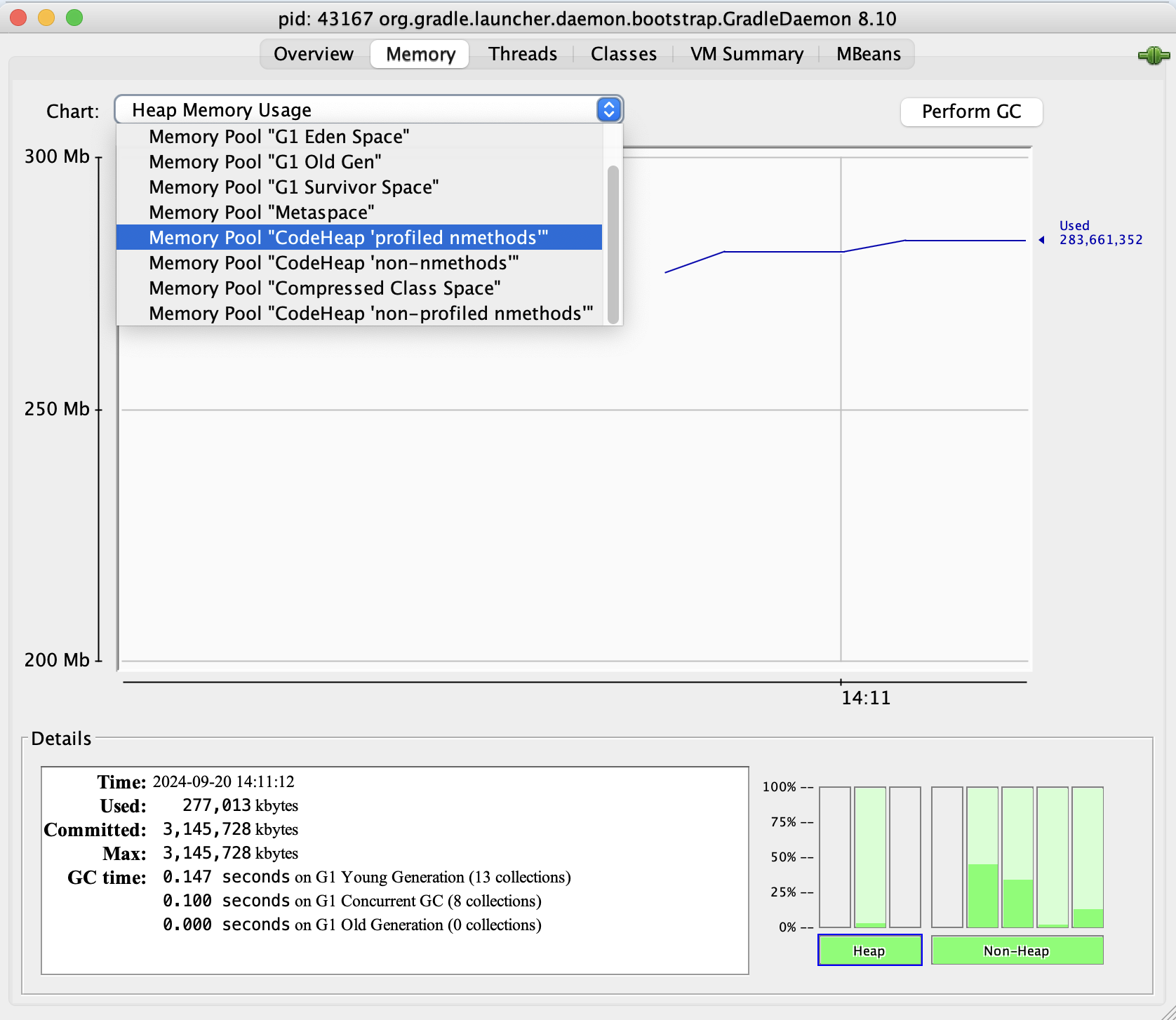 CodeCache in JVM Builds